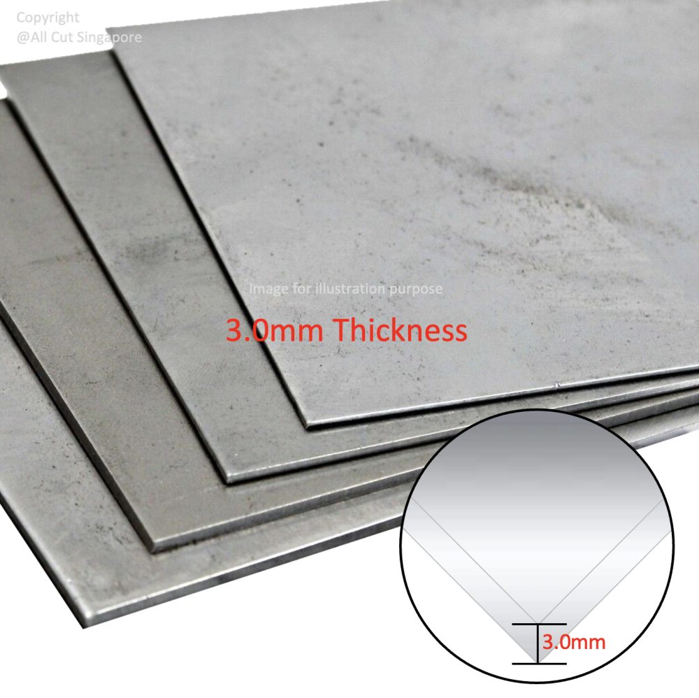 3.0mm Thickness • Mild Steel - Metal Singapore